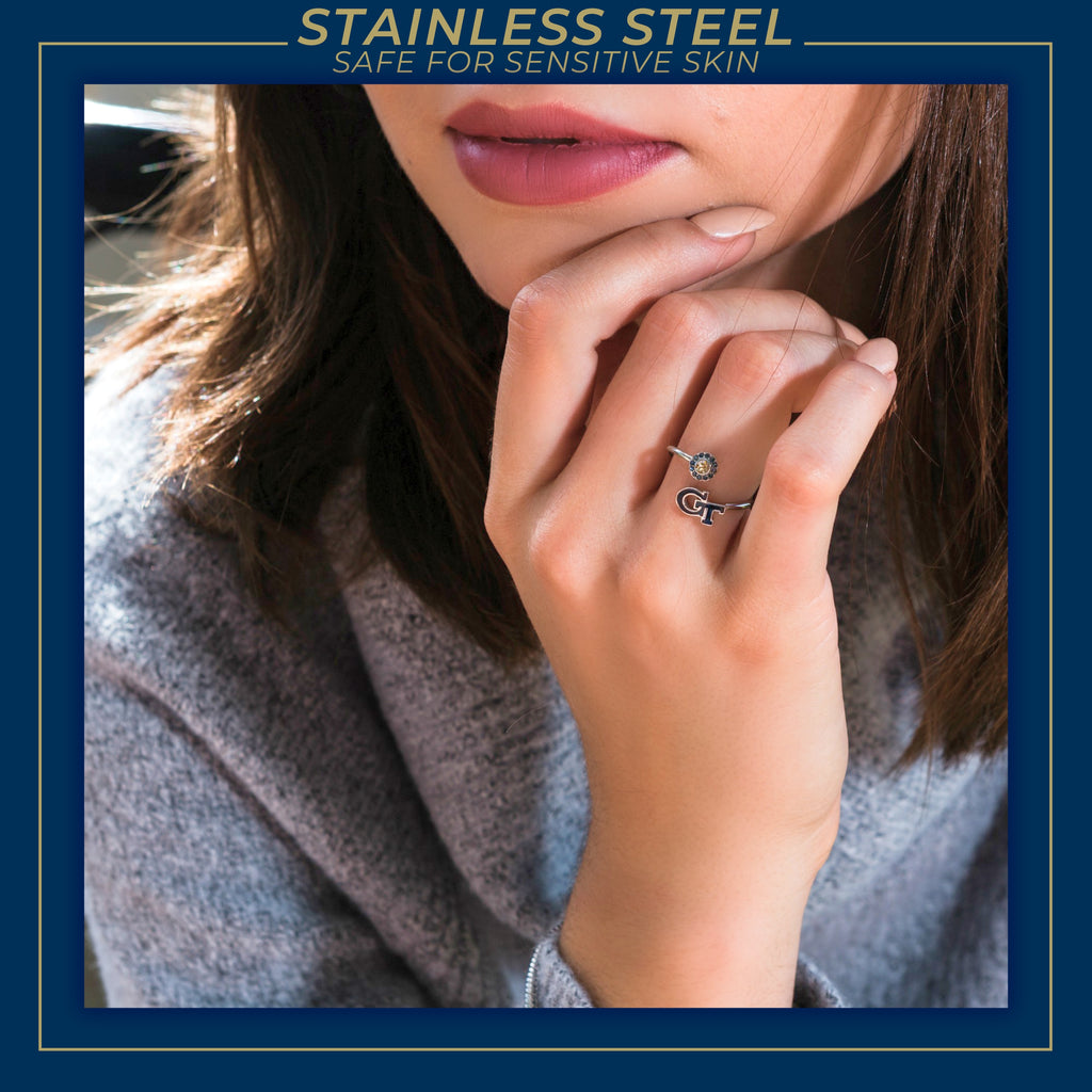 Georgia Tech Yellow Jackets Ring Jewelry – Stone Armory
