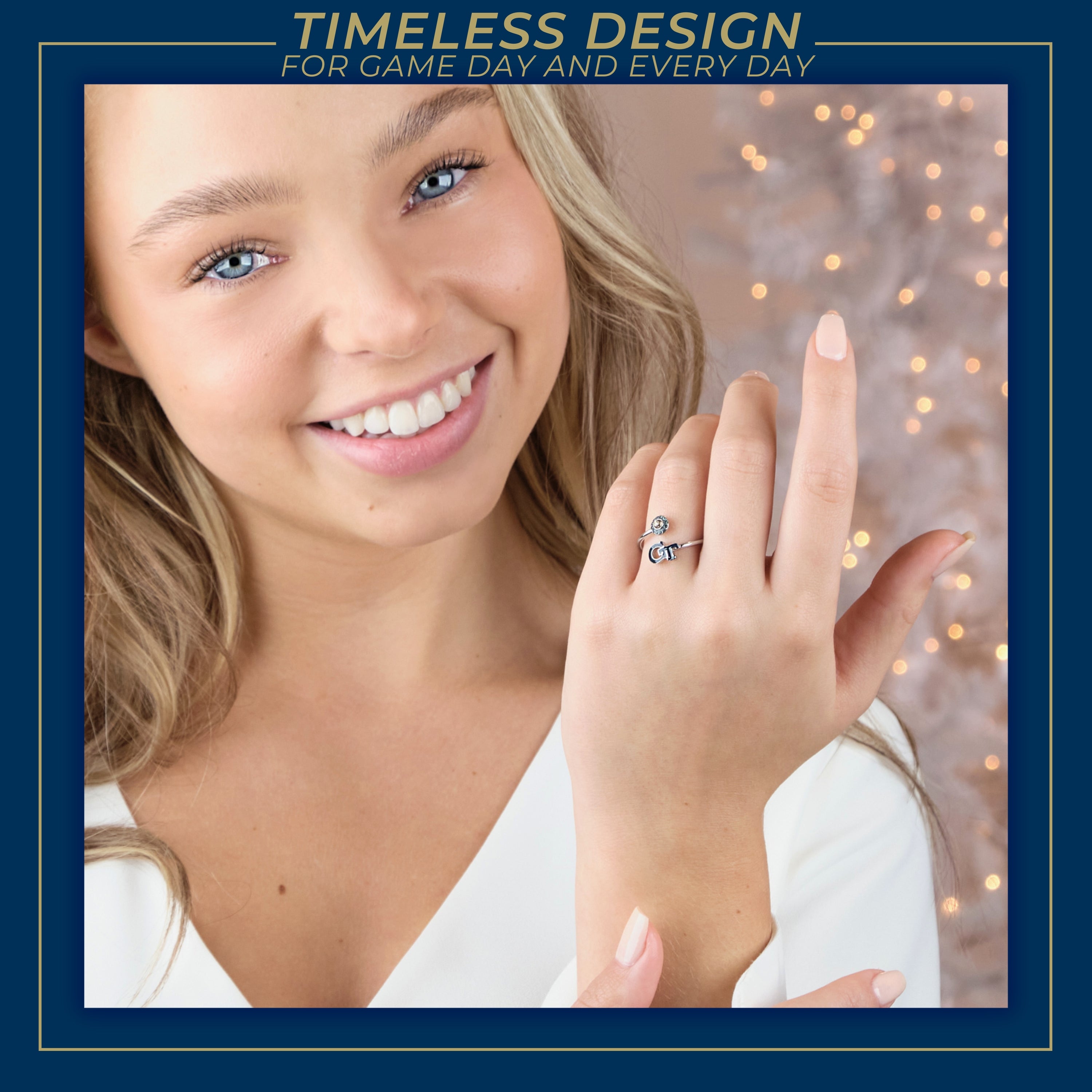 Georgia Tech Yellow Jackets Ring Jewelry – Stone Armory