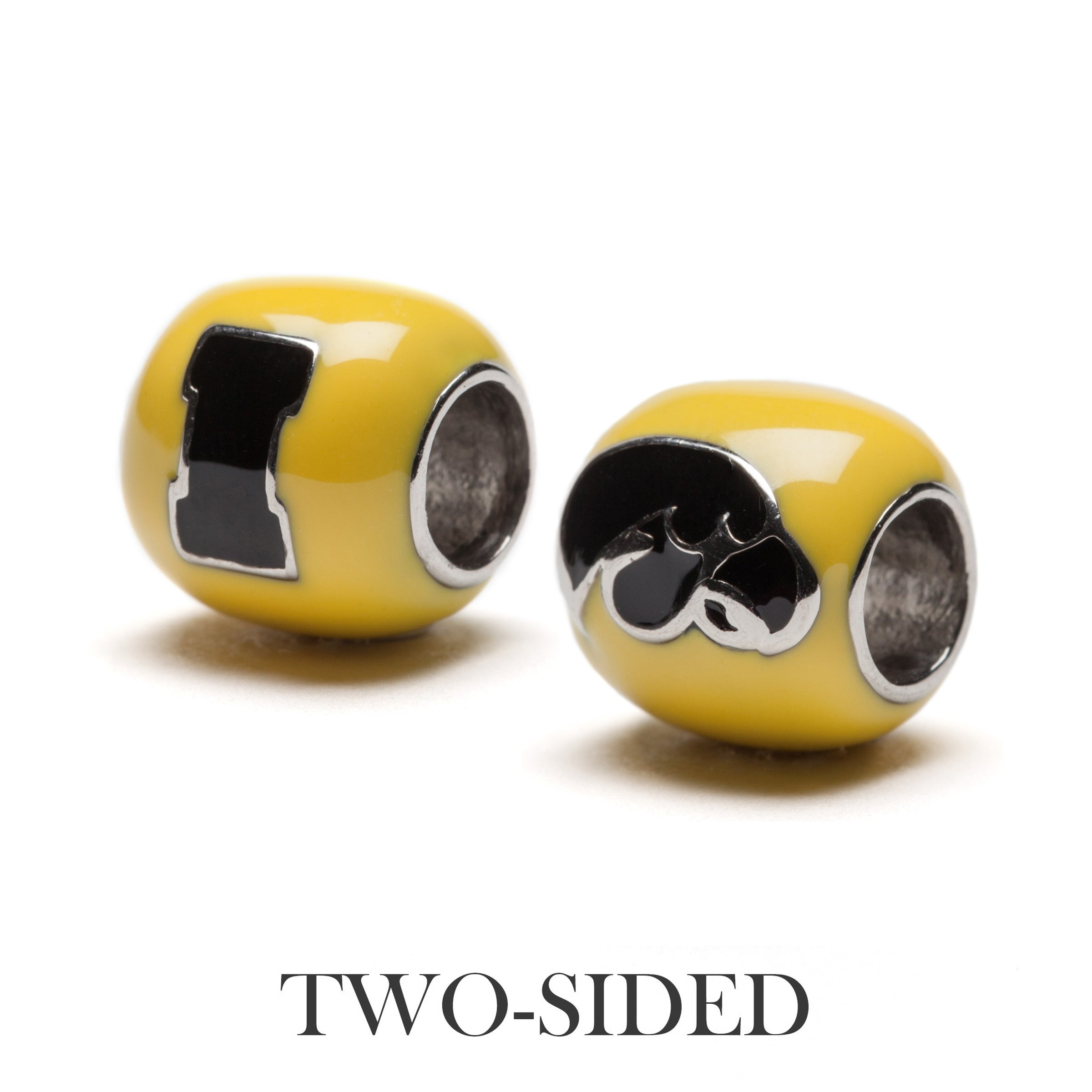 Gift Set- Ultimate Iowa Hawkeyes Fan Charm Bracelet and Ring – Stone Armory