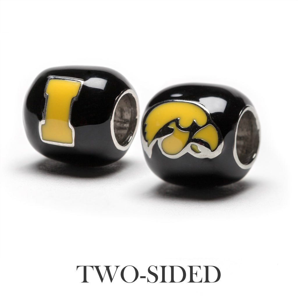 Gift Set- Ultimate Iowa Hawkeyes Fan Charm Bracelet and Ring – Stone Armory