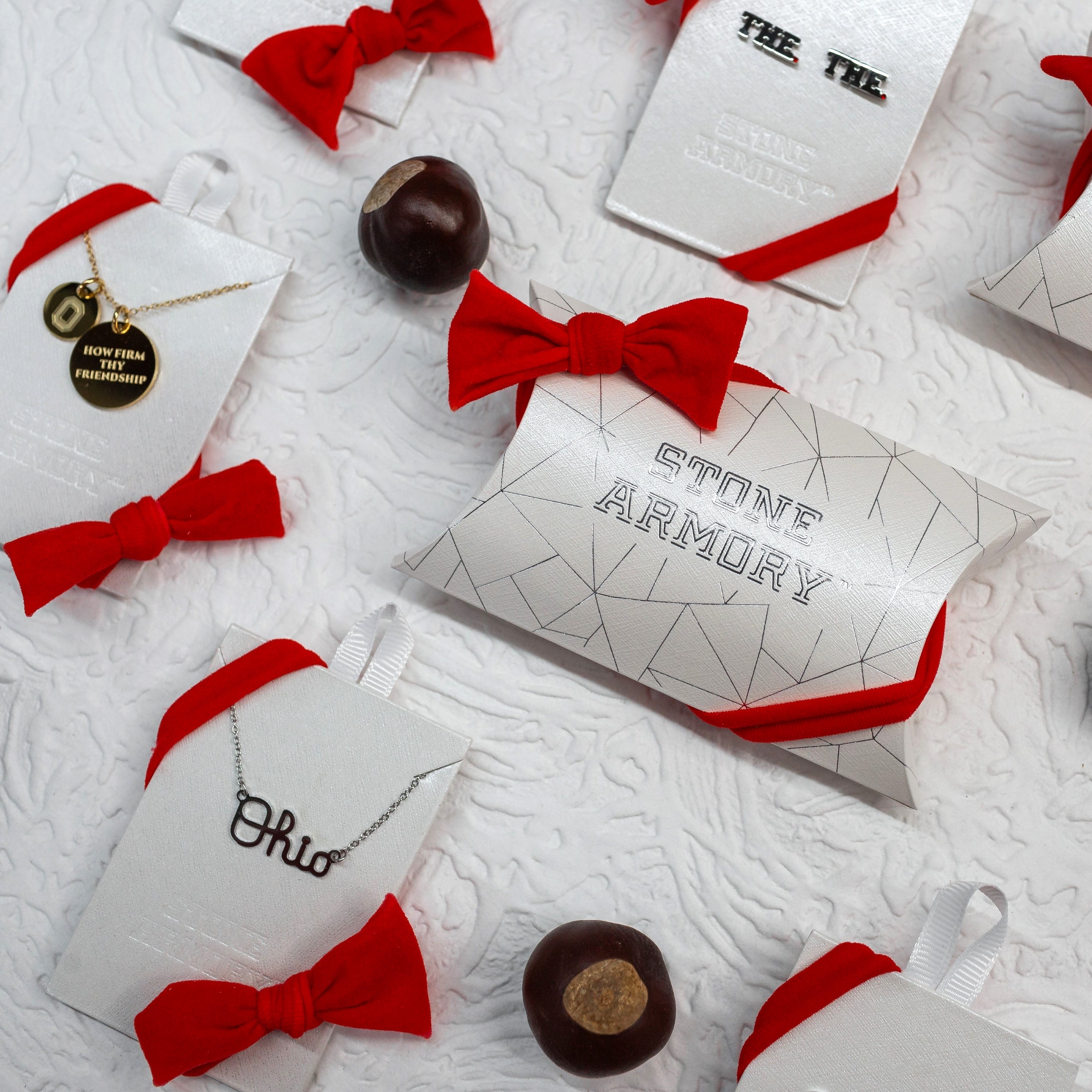 Ohio State Script Ohio Necklace - Stainless Steel – Stone Armory