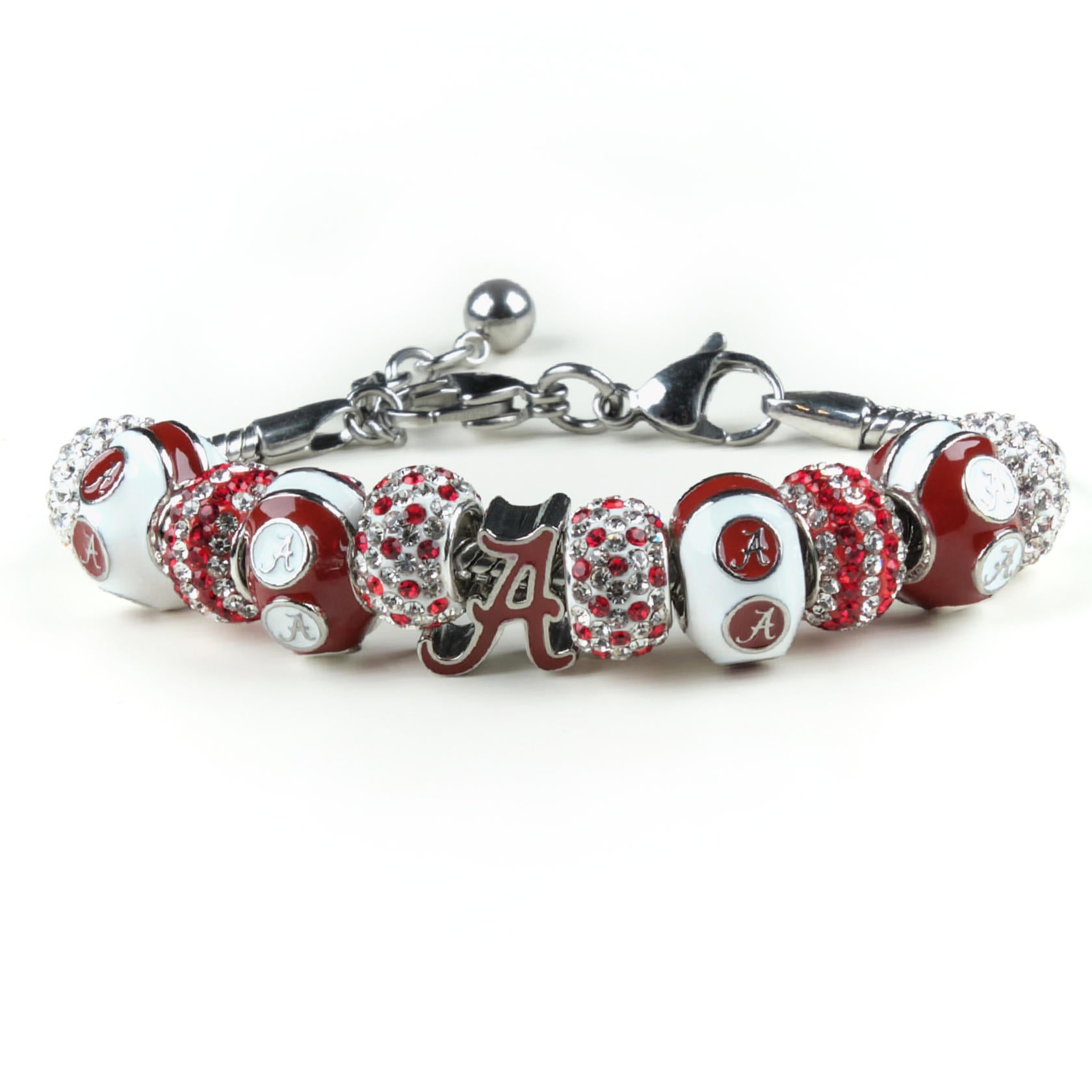 University of Alabama Bead Charm Bracelet – Stone Armory