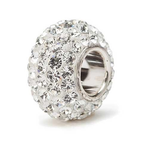 Clear Crystal Sparkle Charm Bead Set of Two – Stone Armory