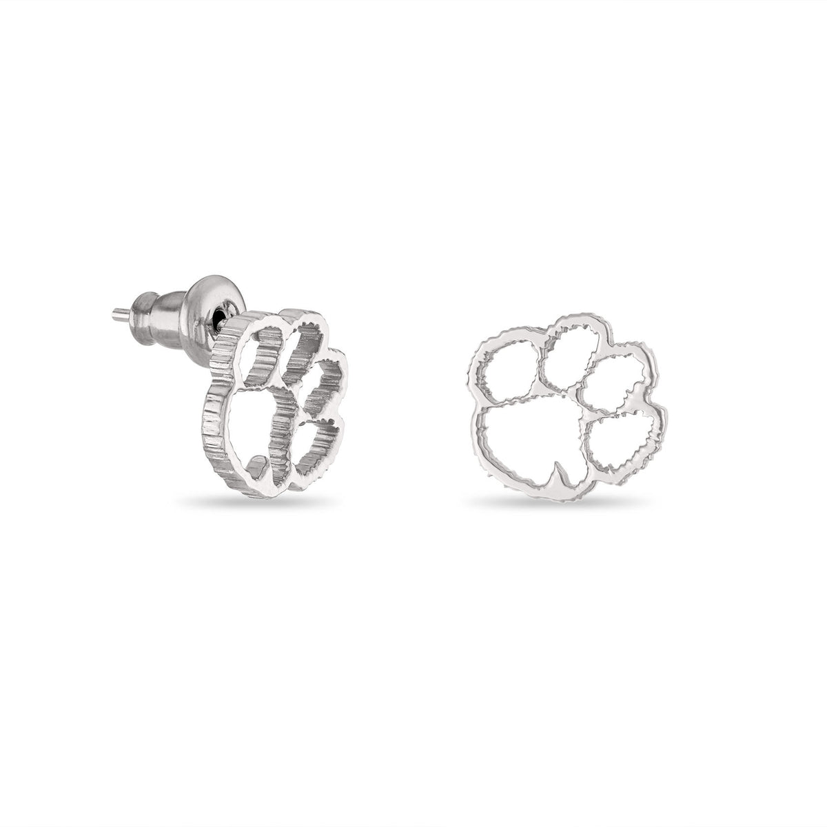 Clemson Cutout Paw Studs – Stone Armory