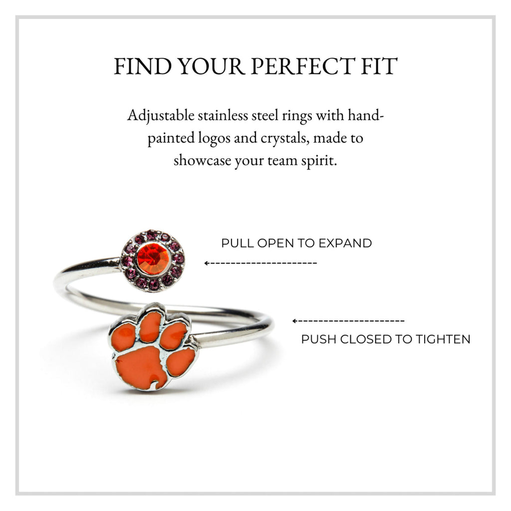 Clemson Adjustable Ring – Stone Armory