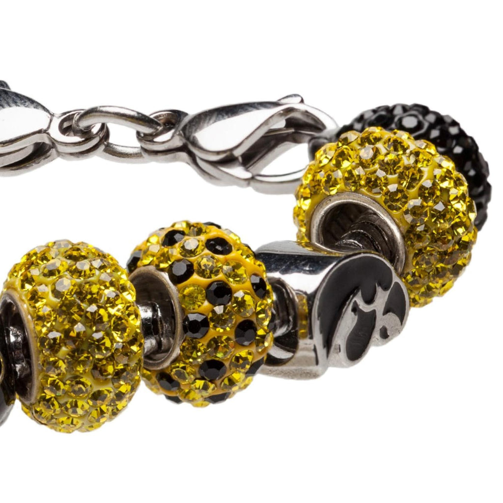 Iowa Bead Charm - Black Tigerhawk – Stone Armory