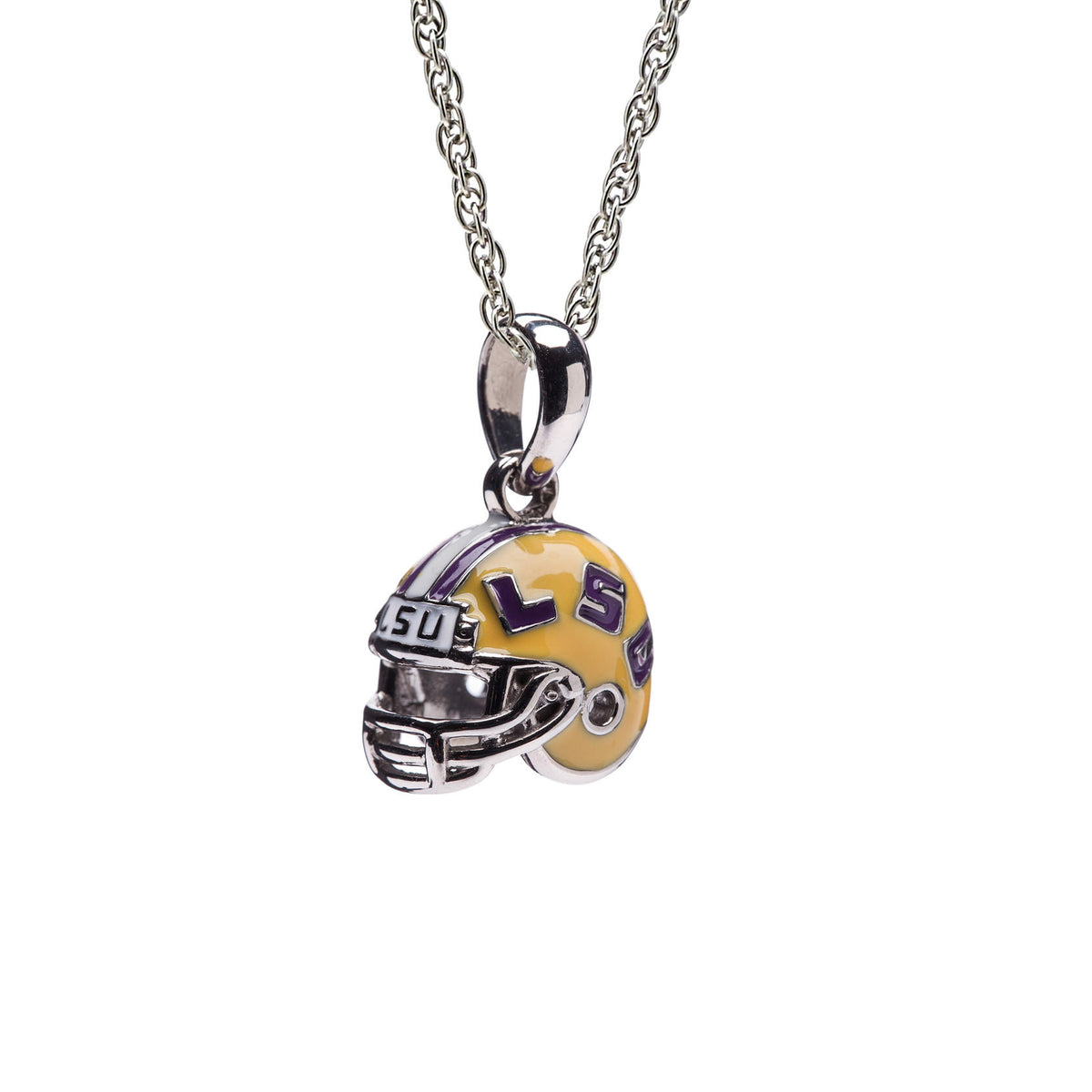 LSU Tigers Football Helmet Necklace – Stone Armory