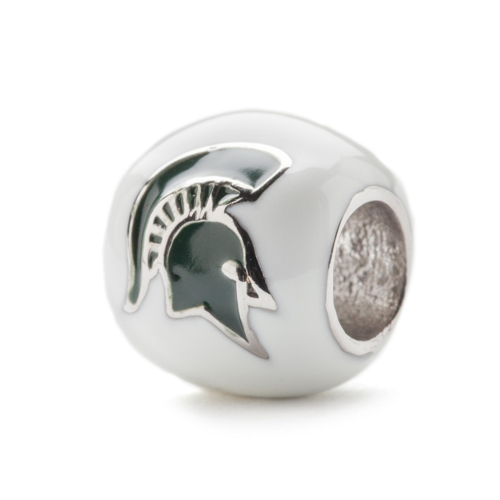 Michigan State Bead White – Stone Armory