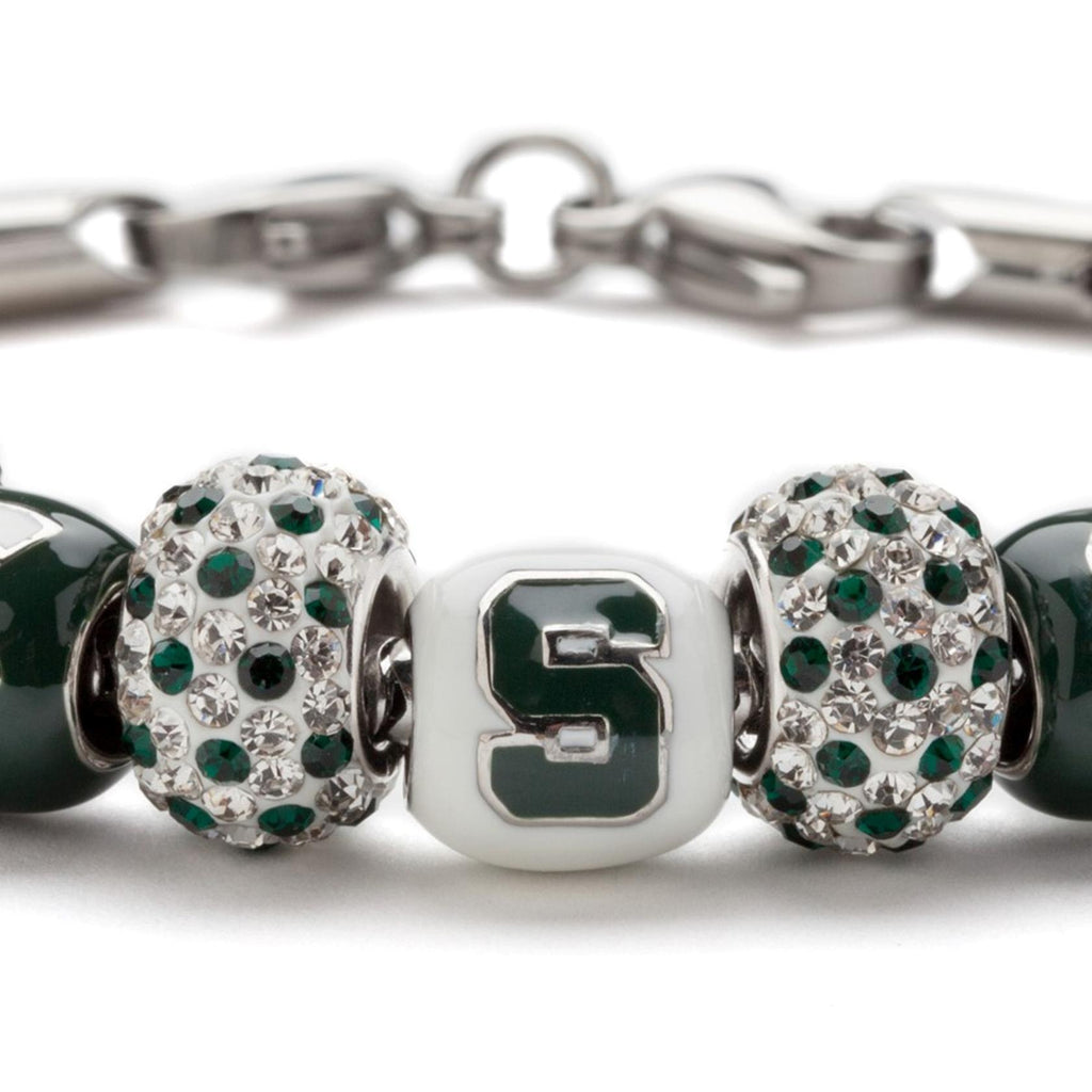 Michigan State Bead White – Stone Armory