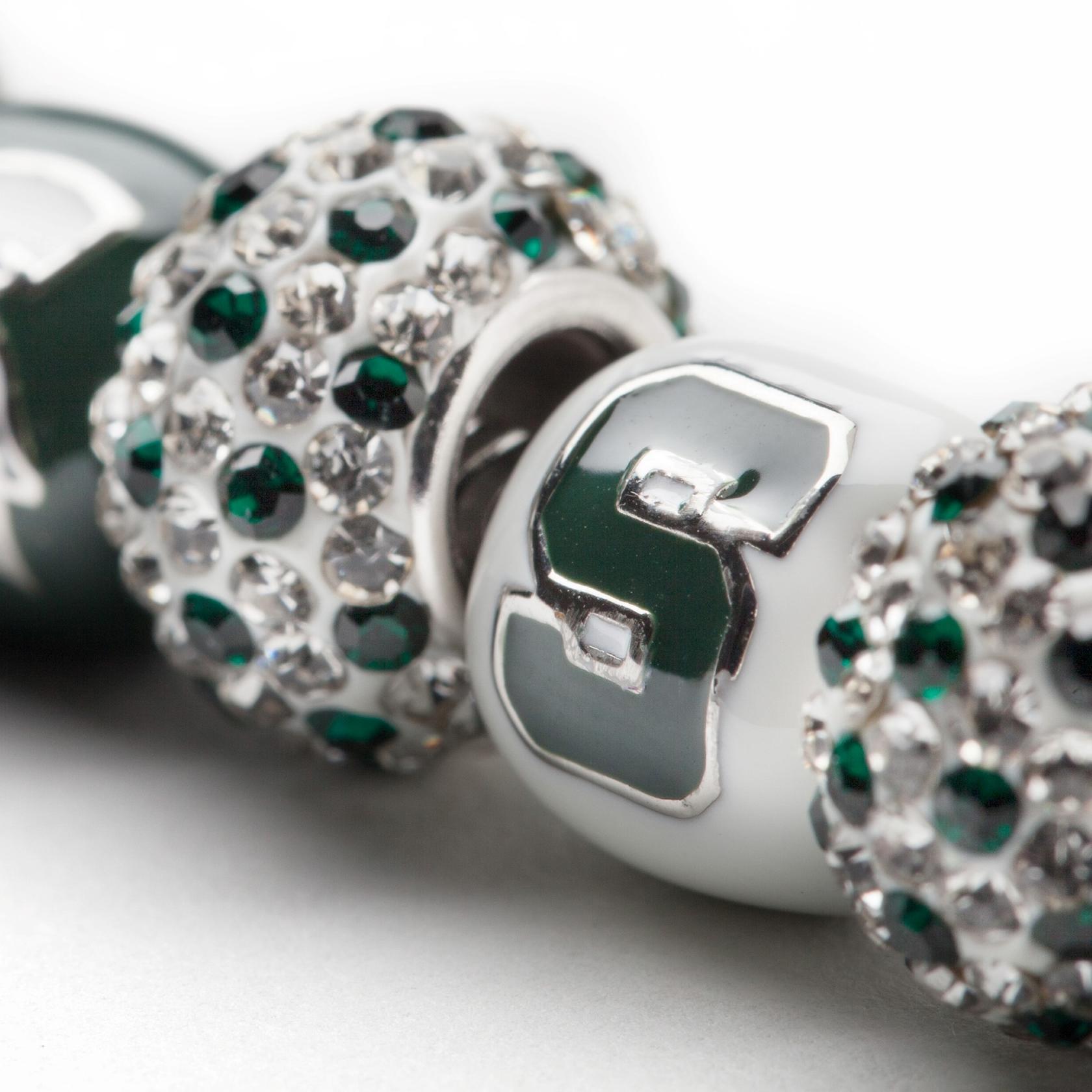 Michigan State Bead White – Stone Armory