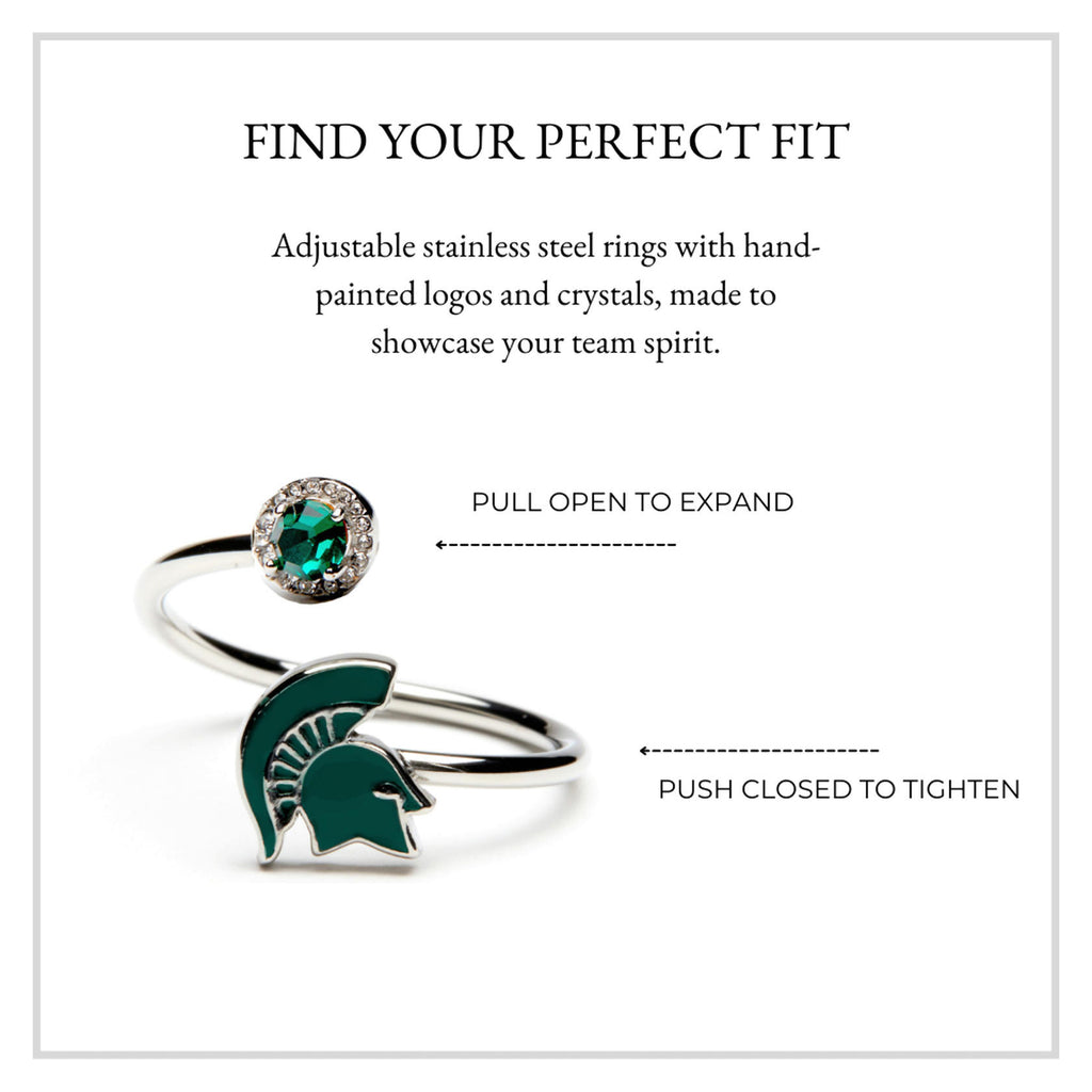 Michigan State University Spartans Helmet Ring - MSU Jewelry – Stone Armory