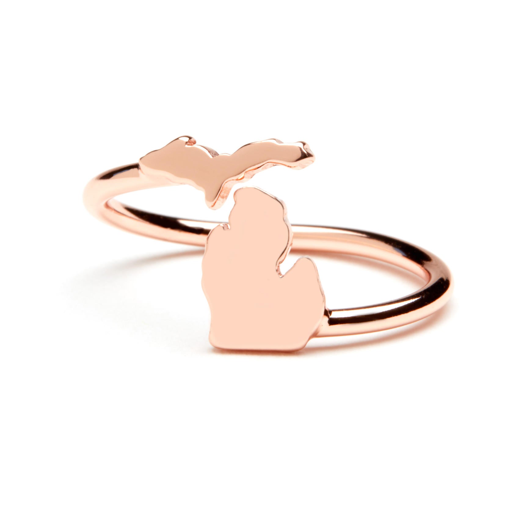 Love Michigan Ring Jewelry - Copper – Stone Armory