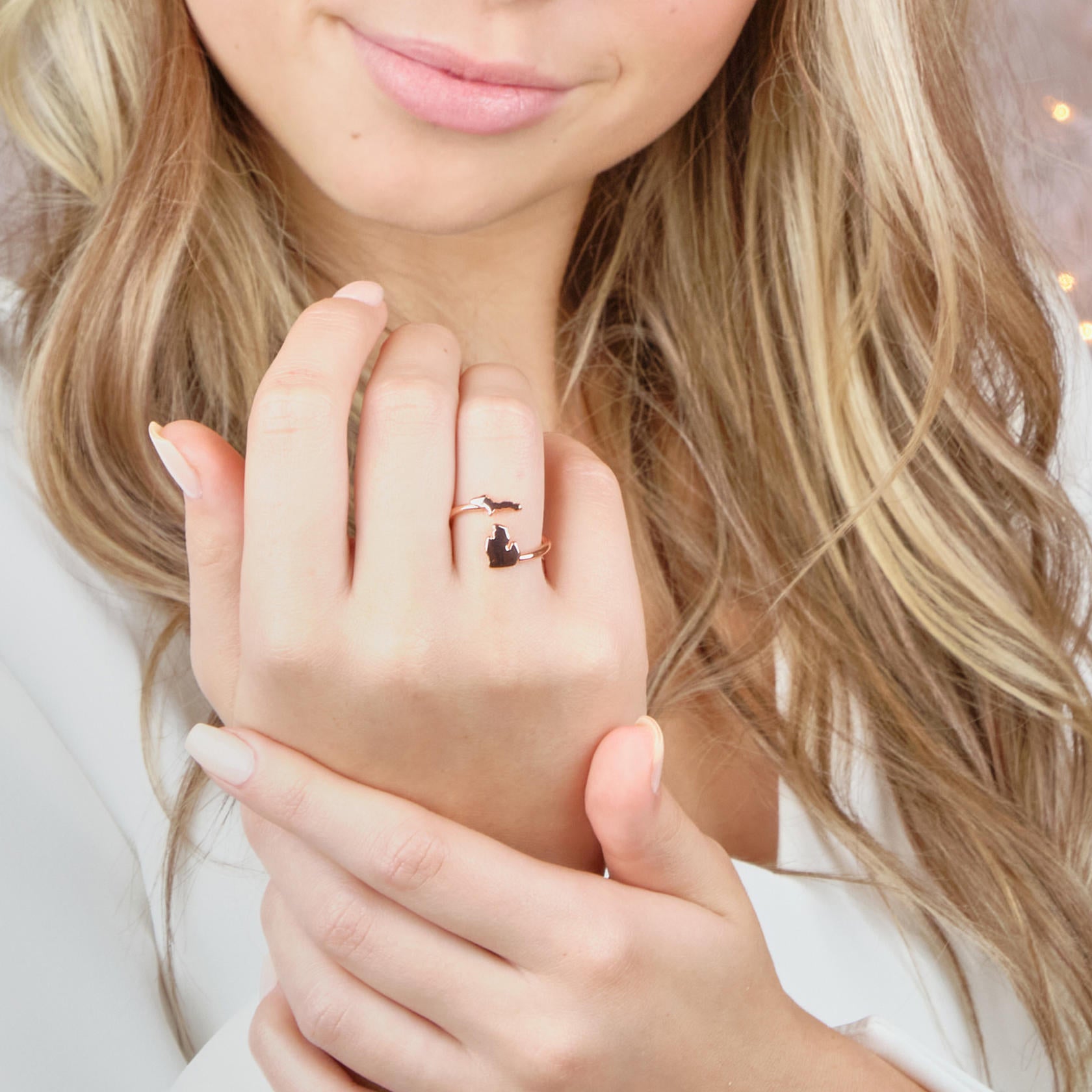 Love Michigan Ring Jewelry - Copper – Stone Armory