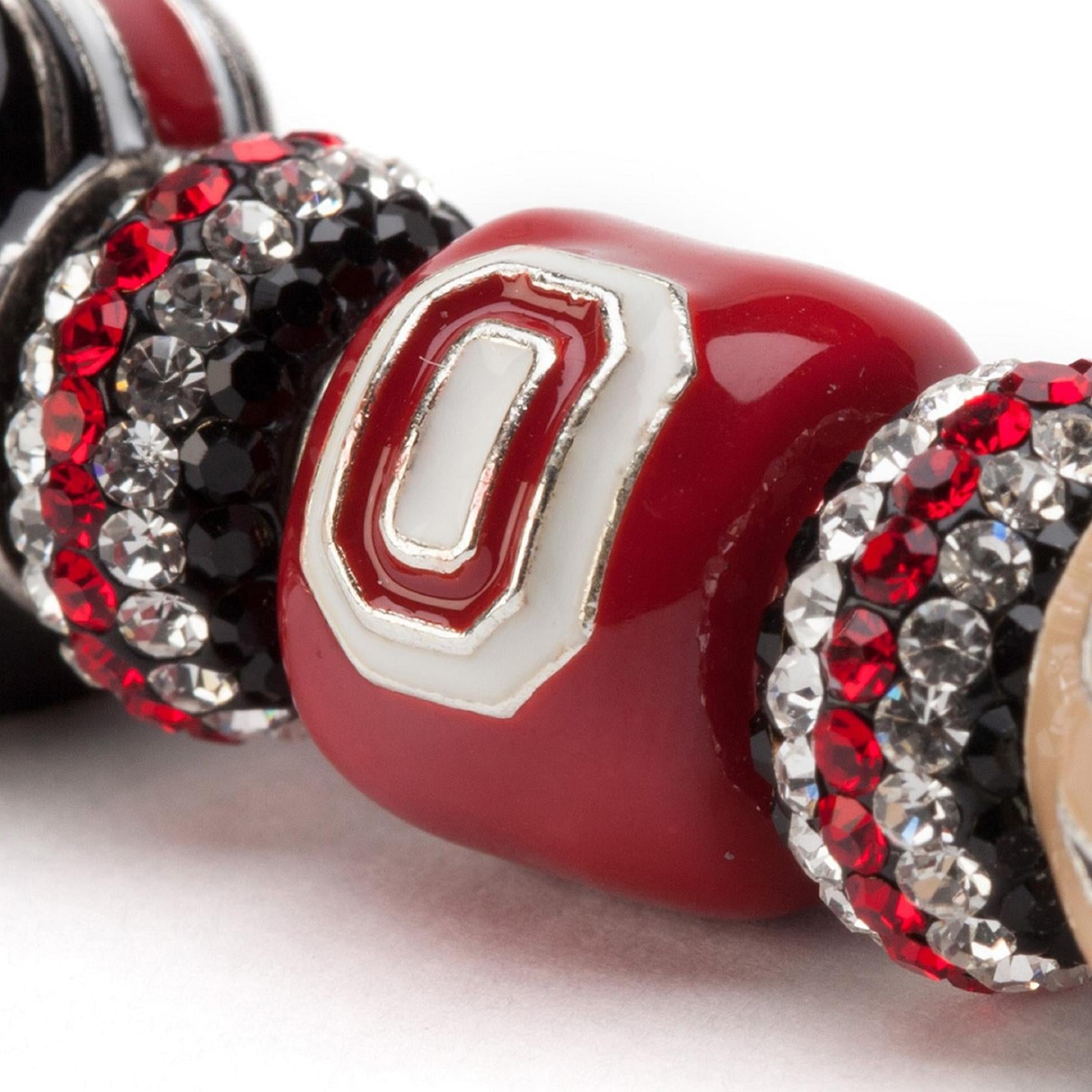 Ohio State 2-Sided Bead Charm - Scarlet – Stone Armory