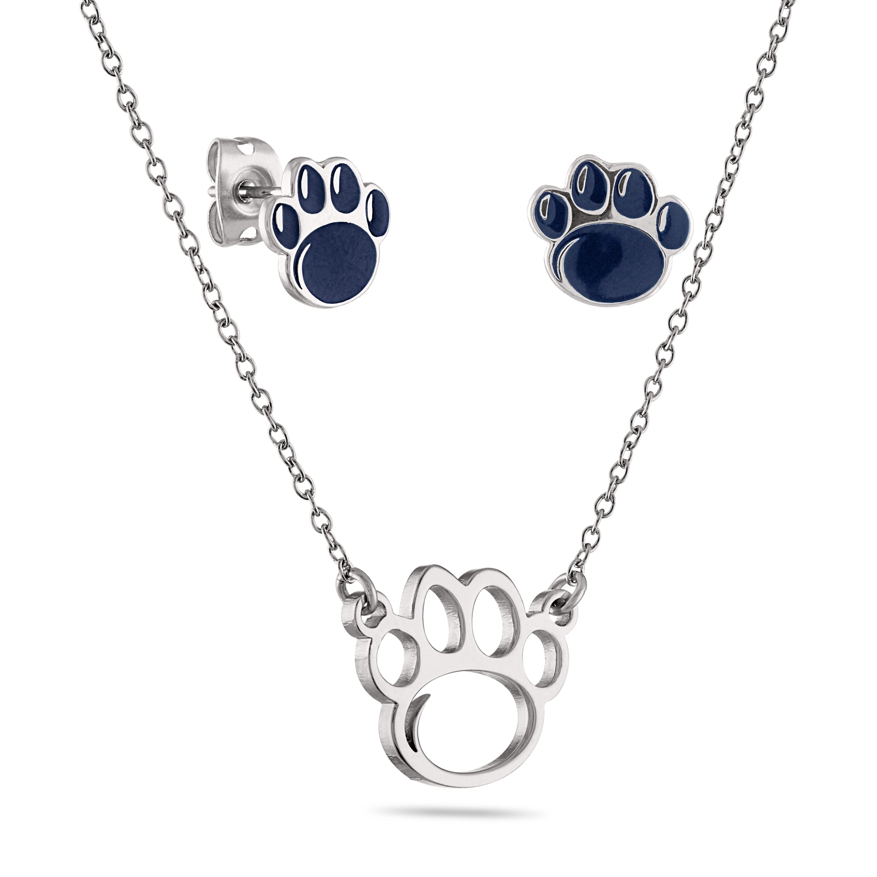 Penn State Earring and Necklace Set – Stone Armory