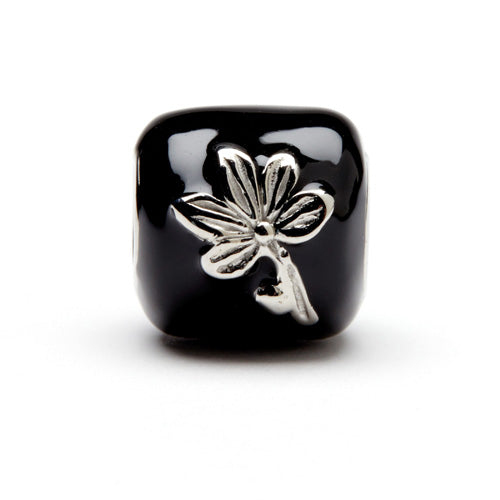 OSU Buckeye Jewelry Bead Charm - Black Block O – Stone Armory