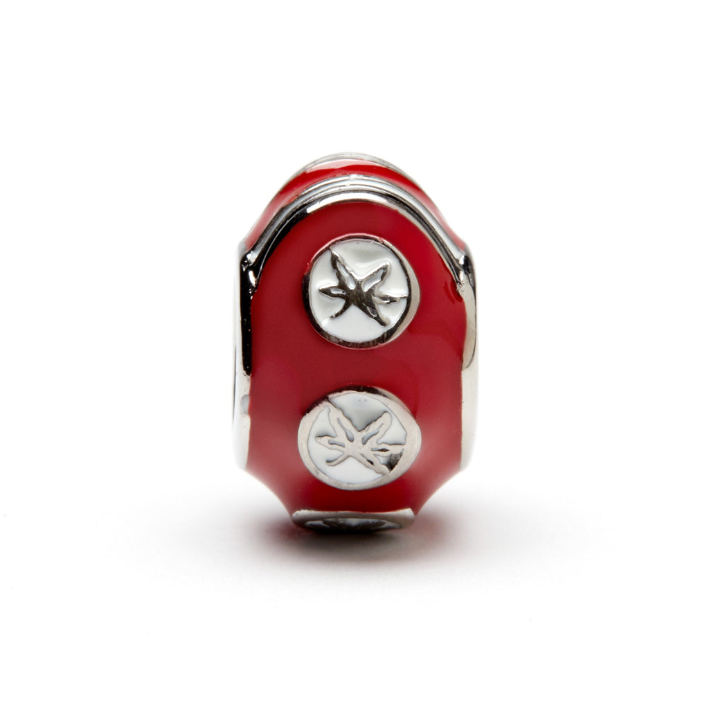 Ohio State Buckeye Bead Charm – Stone Armory